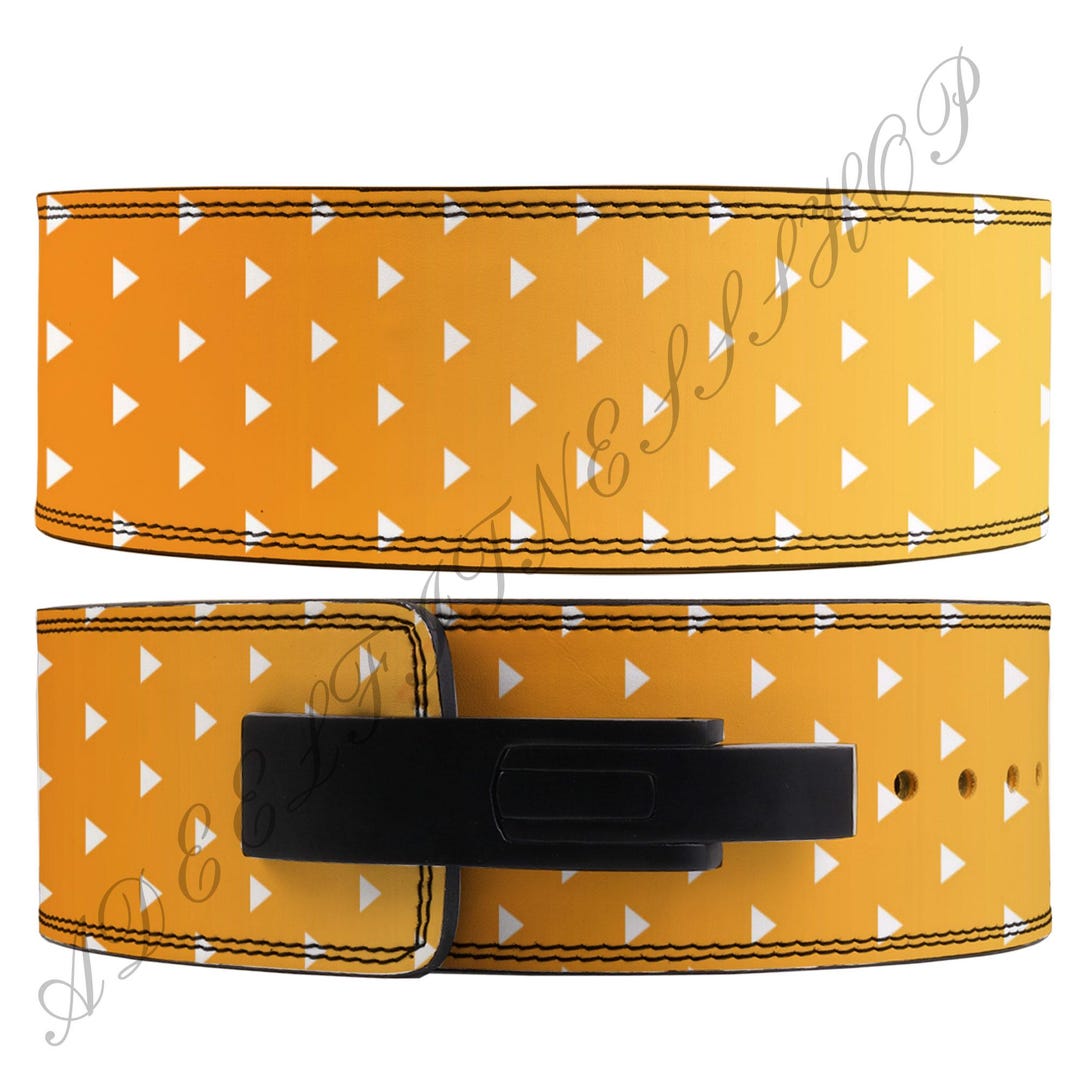 Demon Slayer Anime Lever Belt Powerlifting Belt Zenitsu Lever Lifting ...