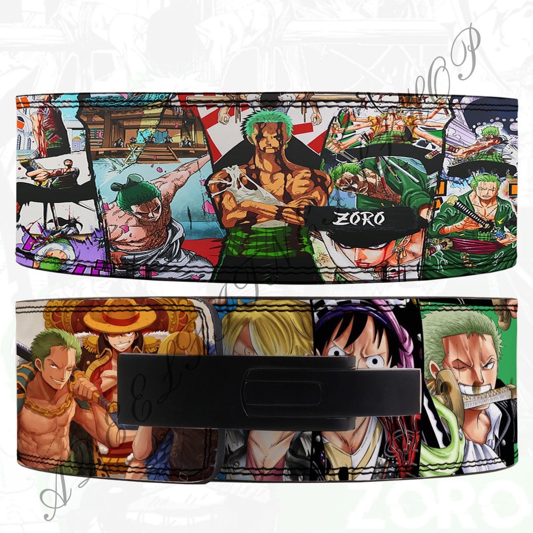 Zoro One Piece Anime Lever Belt , One Piece Lever Belt , Zoro Lifting ...