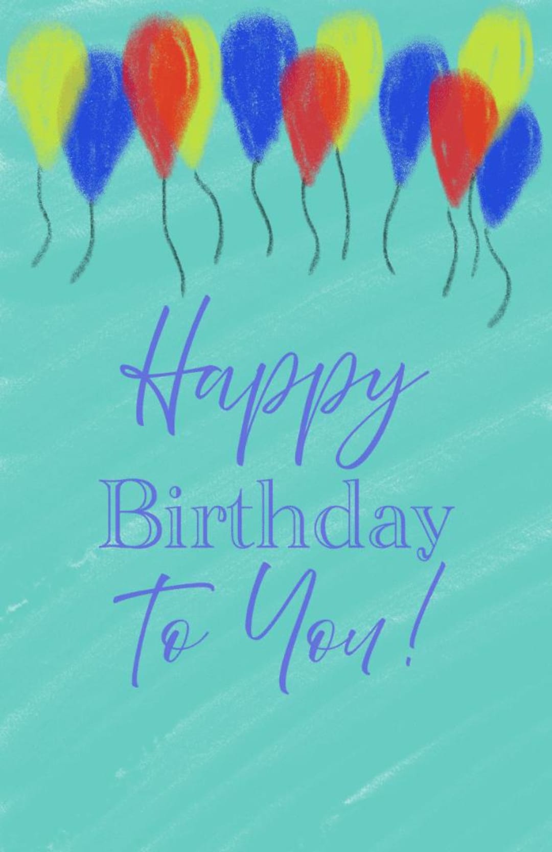 Digital Animated Birthday Card in GIF Format. Instant Download for a ...