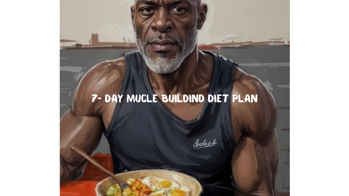 7-day Muscle Building Diet Plan Diet Plan Template Printed PDF - Etsy
