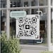 Custom QR Code Window Cling Decal – Static Cling Vinyl Sticker for ...
