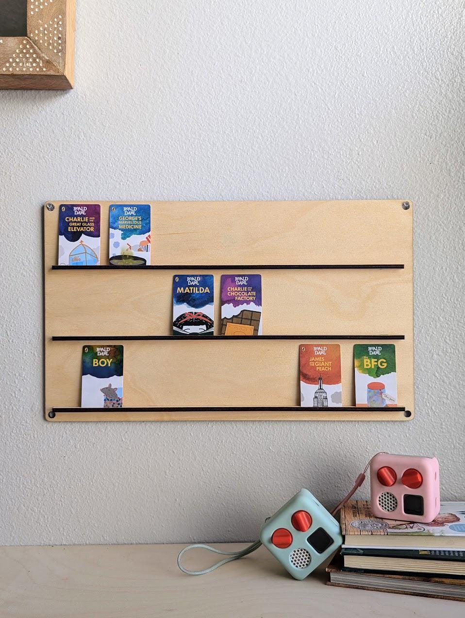 Storydeck Board Yoto Card Holder Organizer Display Board From Oak - Etsy