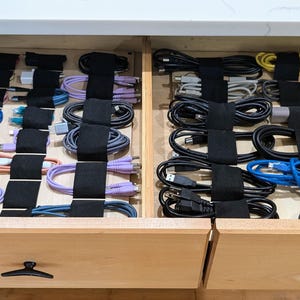 Cabledeck: Computer Cable Organizer for Wall or Drawer Handcrafted From ...