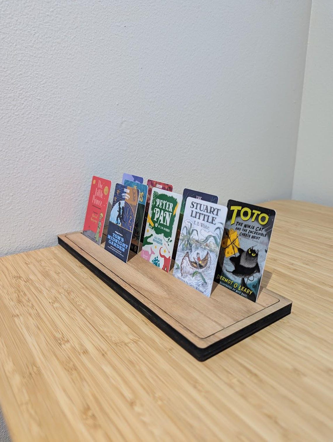 Storydeck Flat Yoto Card Holder Organizer Display Stand From Walnut ...