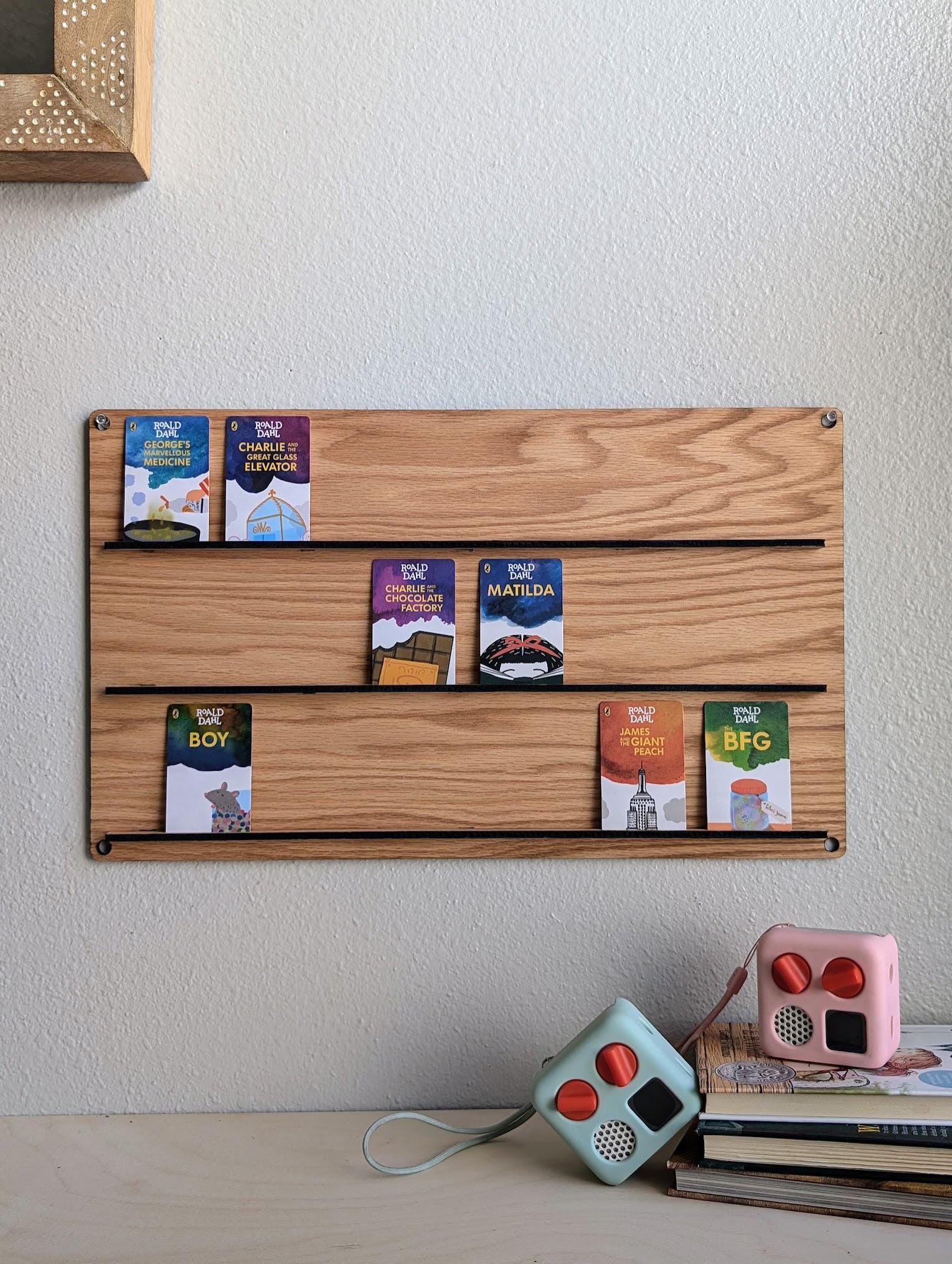 Storydeck Board Yoto Card Holder Organizer Display Board From Oak - Etsy