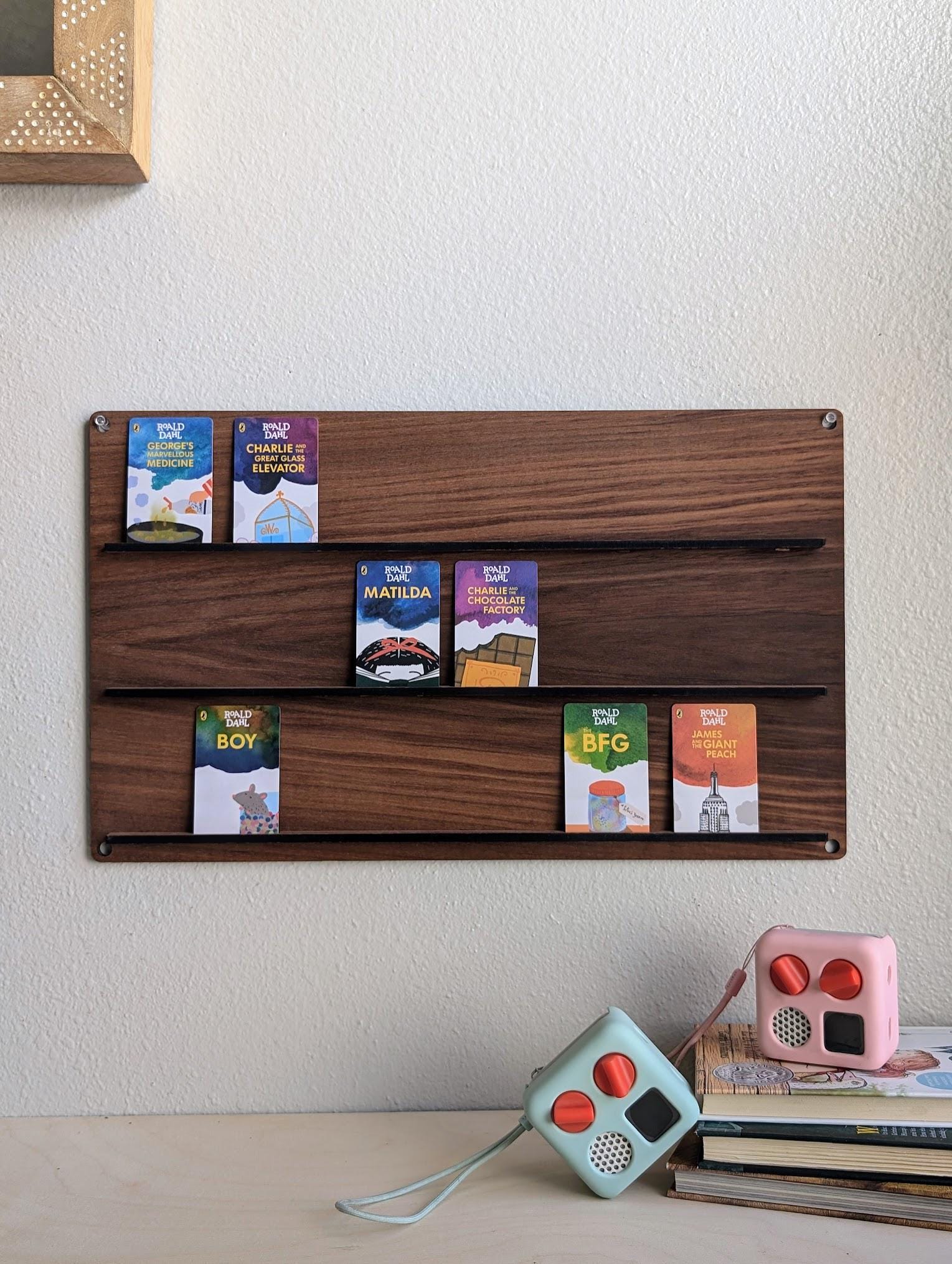 Storydeck Board Yoto Card Holder Organizer Display Board From Oak - Etsy