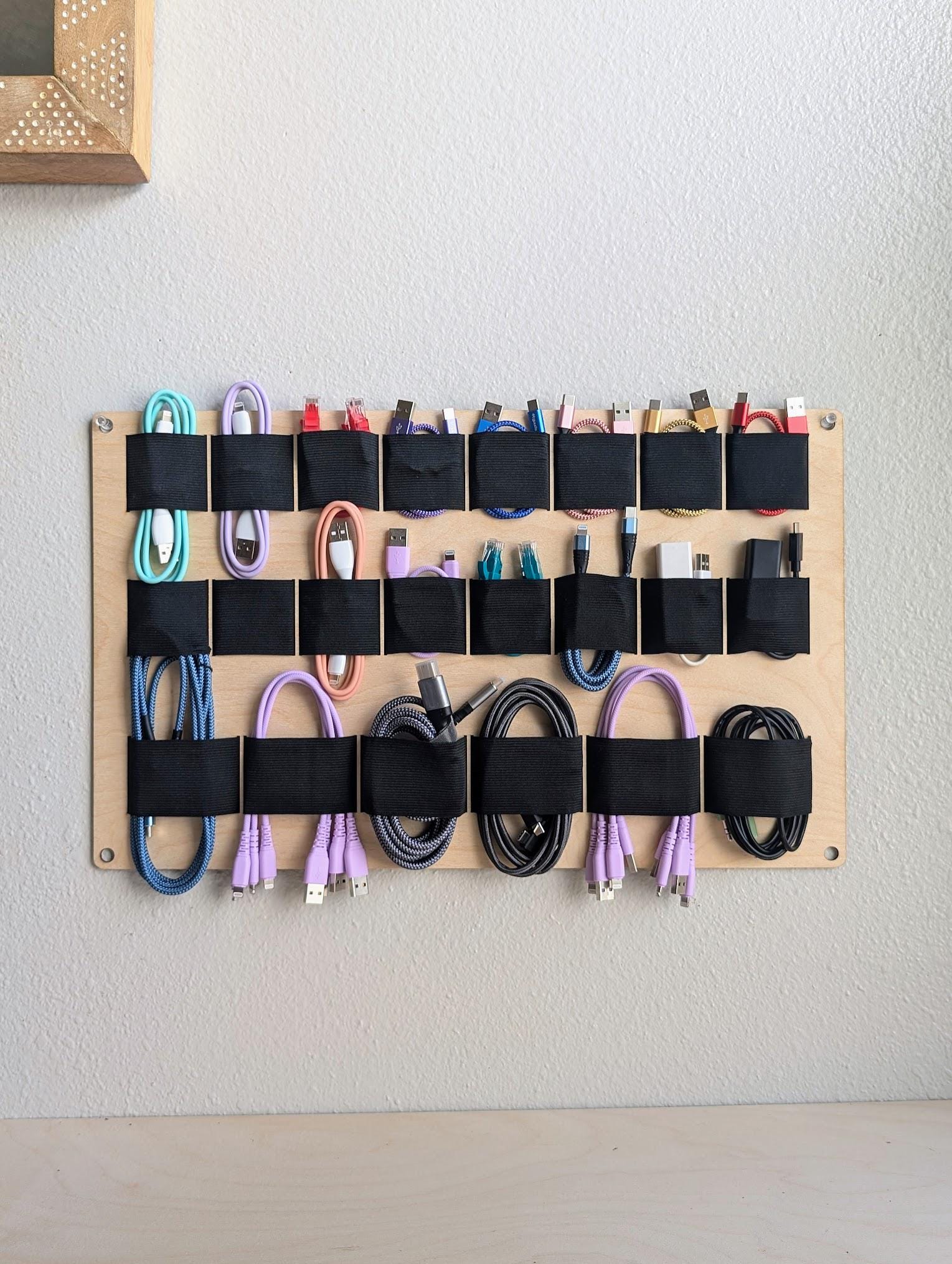 Cabledeck: Computer Cable Organizer for Wall or Drawer Handcrafted From ...