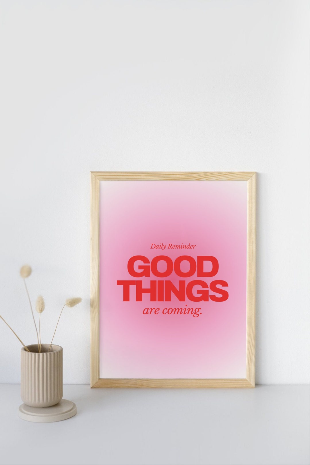 Good Things Are Coming Poster Digital Download - Etsy