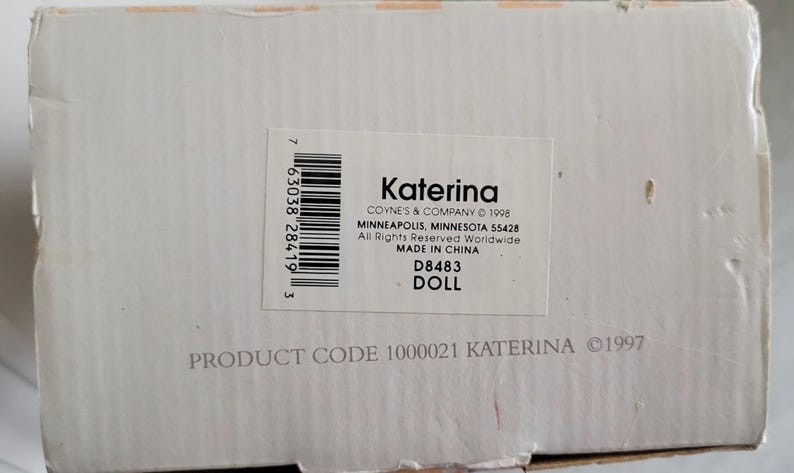 Sisters Collection Katerina Porcelain Doll Victorian Flowered Dress ...