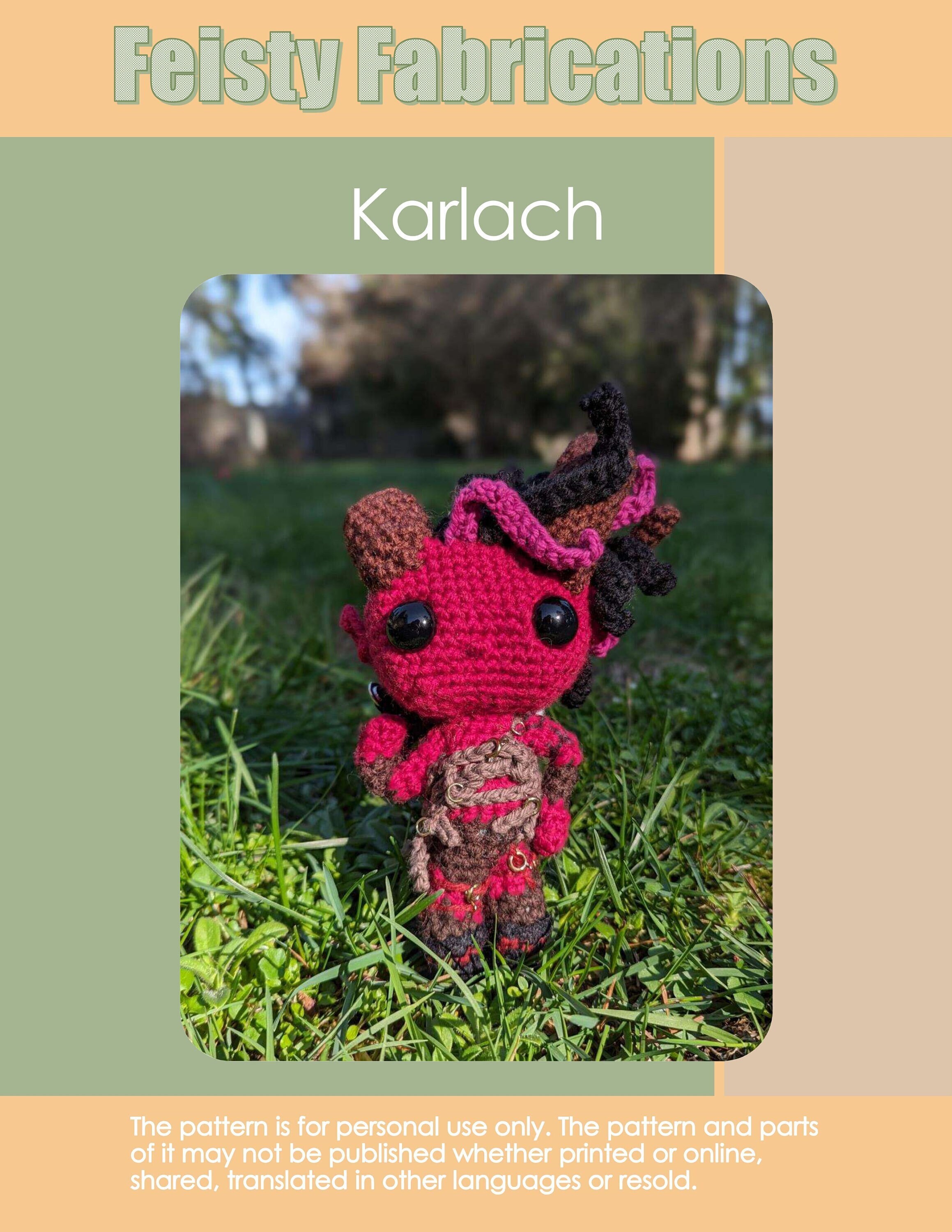 Karlach Crochet Pattern - Etsy