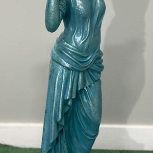 32" Solid Concrete Dione the Divine Water Goddess Greek Statue, Outdoor ...