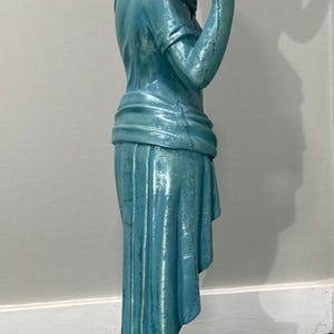 32" Solid Concrete Dione the Divine Water Goddess Greek Statue, Outdoor ...