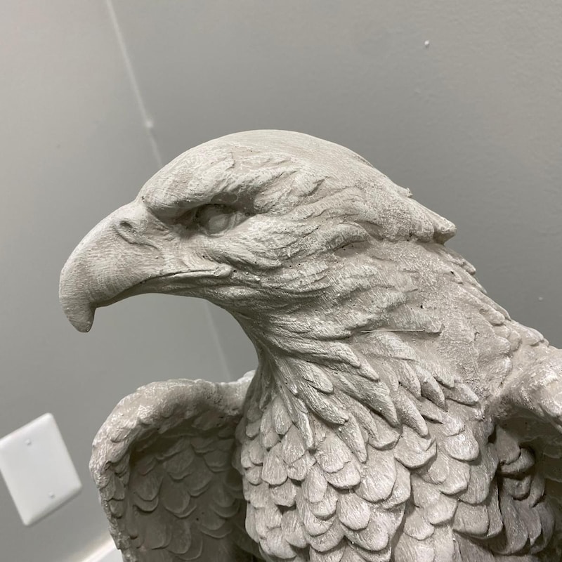 Concrete Eagle Statues - Etsy