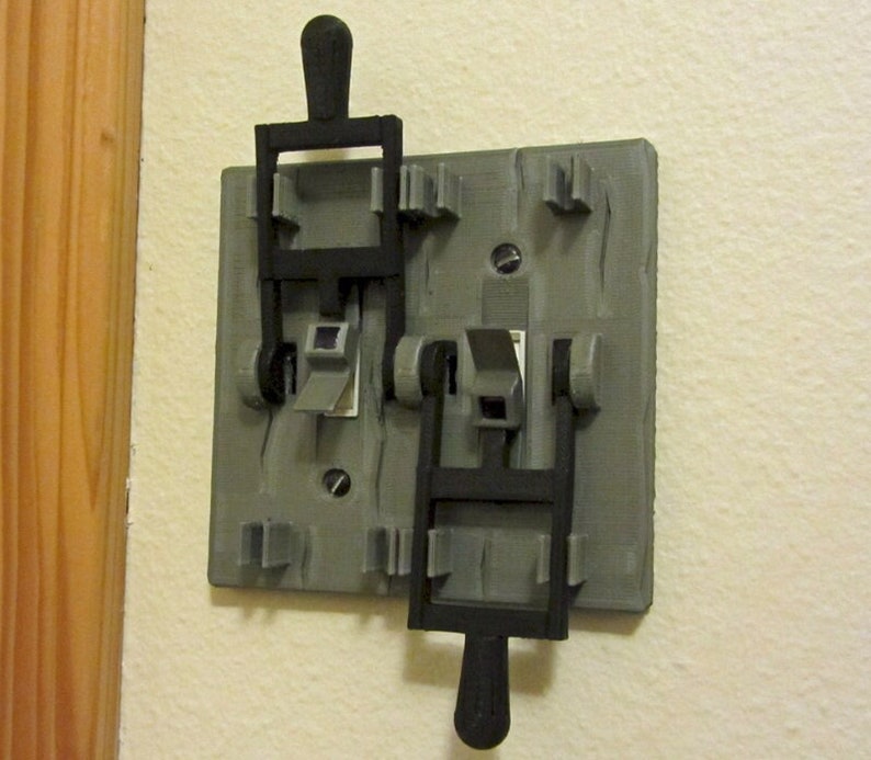 3d Print Frankenstein Light Switch Plate - STL Files for 3d Printing - Etsy