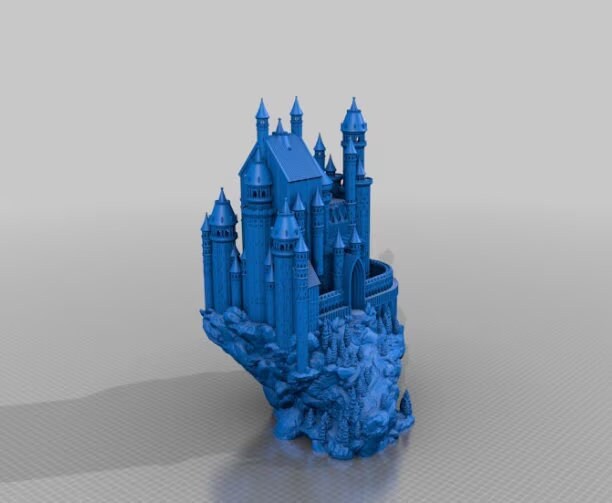 Medieval Castel - 3d Print STL Files, Instant Download - Etsy