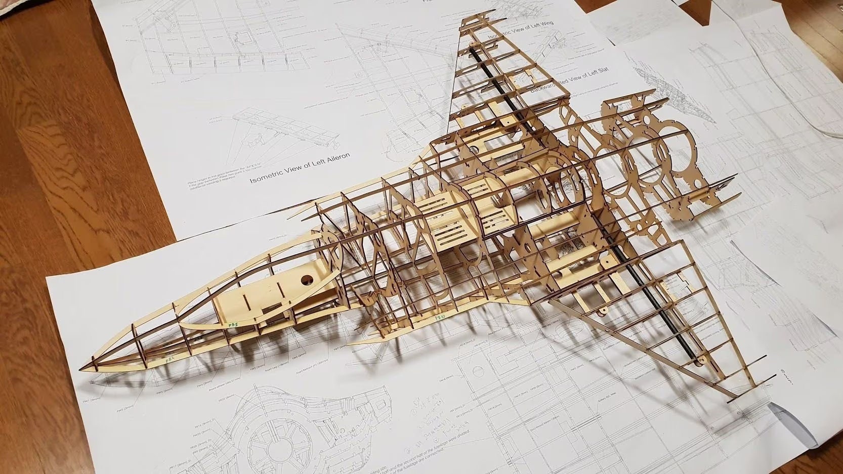 F35 Rc Jet Fighter Laser Cut Files, Vector Plans, Instant Download, CNC ...