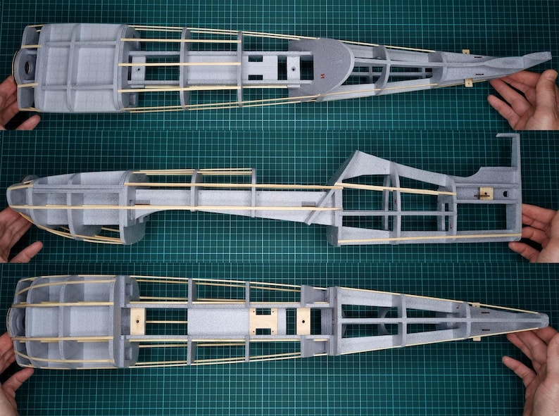 Acrobatic Sbach 300 RC Airplane - Laser/cnc Cut Files - Etsy