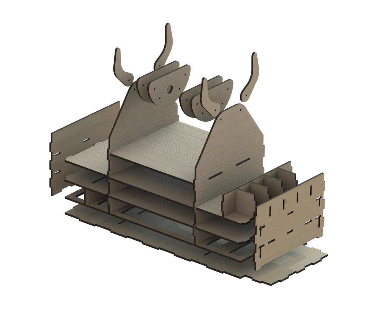 RC Airplane Stand Box - Laser/cnc Files - Etsy