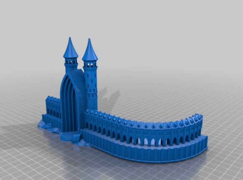 Medieval Castel - 3d Print STL Files, Instant Download - Etsy