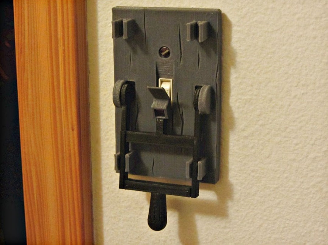 3d Print Frankenstein Light Switch Plate - STL Files for 3d Printing - Etsy