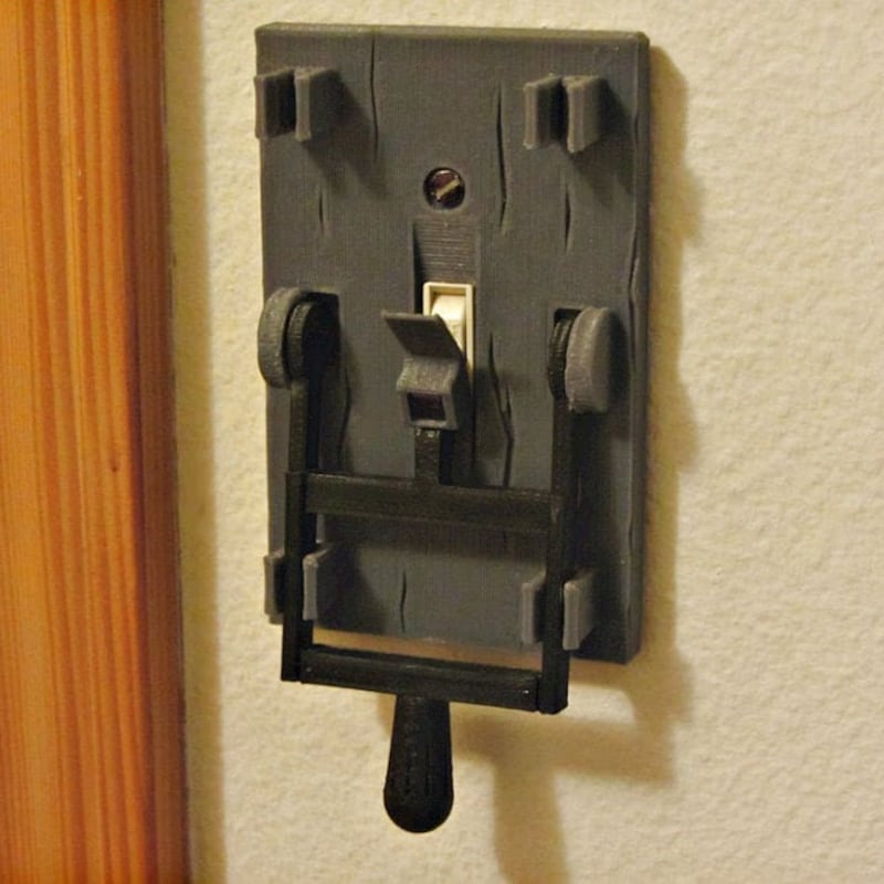 3d Printer File Light Switch - Etsy