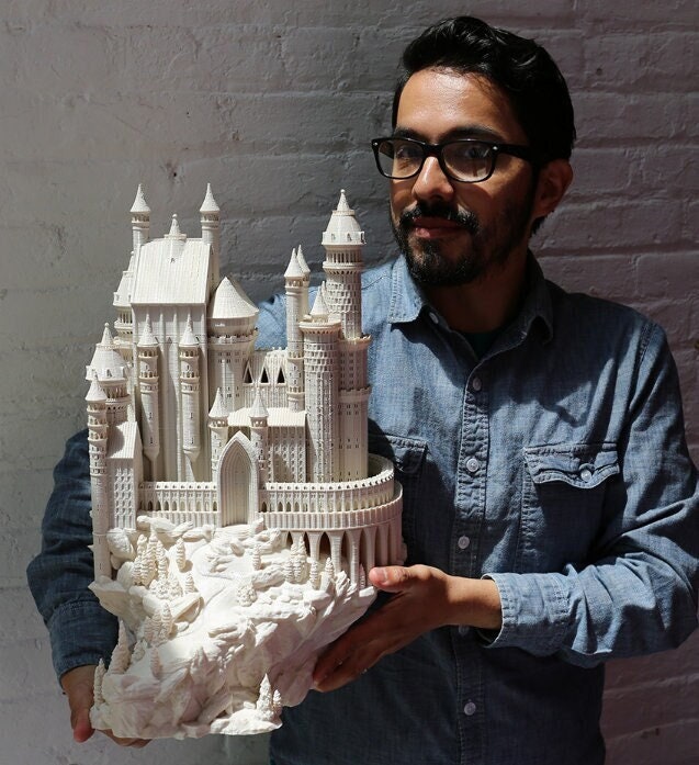 Medieval Castel - 3d Print STL Files, Instant Download - Etsy