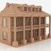 Miniature Doll House No. 94 - DXF File + Assembly Instructions - Etsy