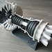 3D Printable Jet Engine - STL Files for Printing - Etsy UK