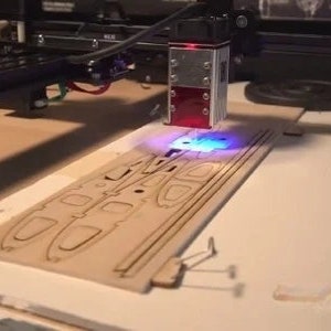 Flyingwing RC Model Aircraft - Laser/cnc Cut Files - Etsy