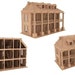 Miniature Doll House No. 94 - DXF File + Assembly Instructions - Etsy