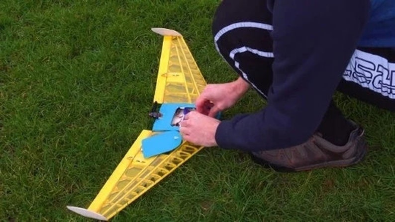 Flyingwing RC Model Aircraft - Laser/cnc Cut Files - Etsy