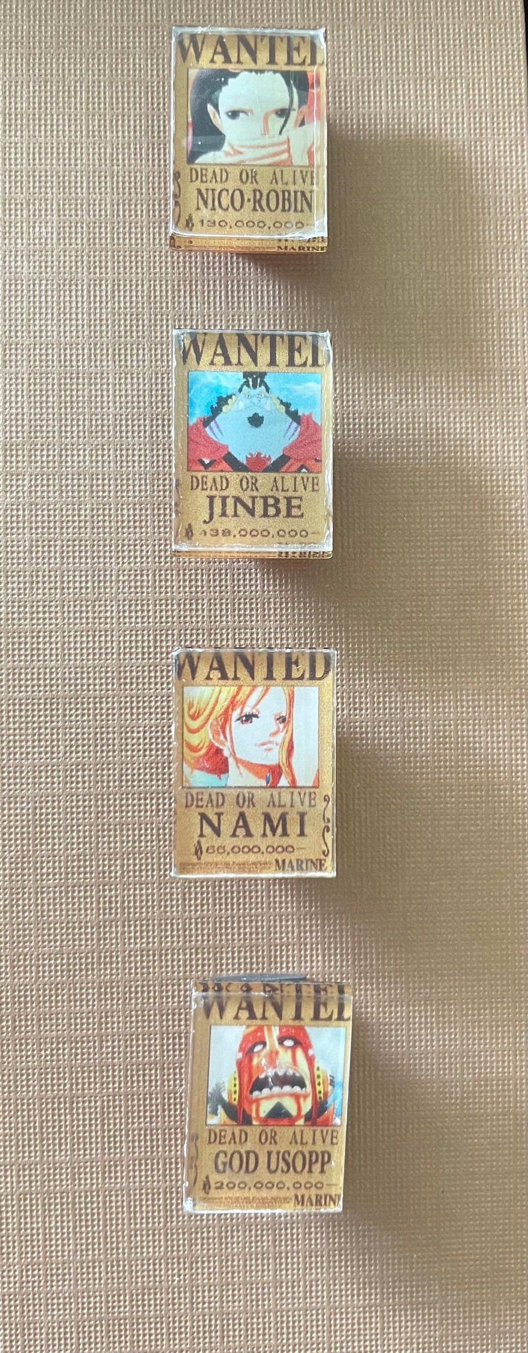 One Piece Kawaii Anime Acrylic Magnets, for Fridge, Whitebord, Decor - Etsy