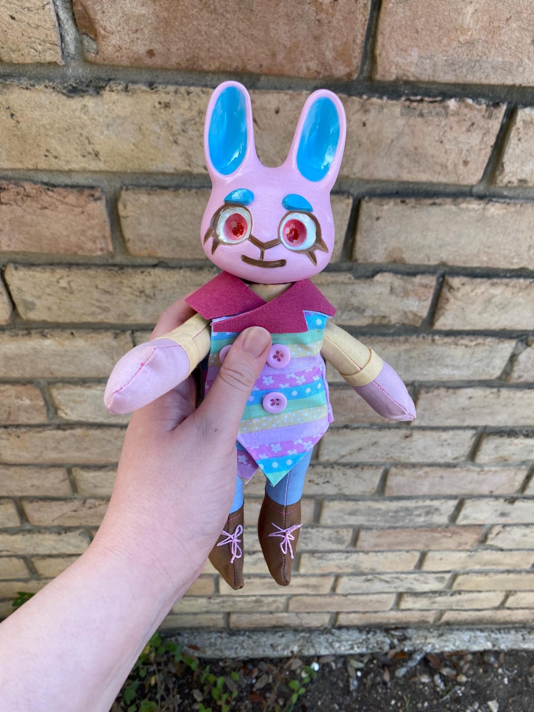 Basil - Rainbow Unicorn - READY TO GO! - Soft Doll, Ooak Doll, Resin ...