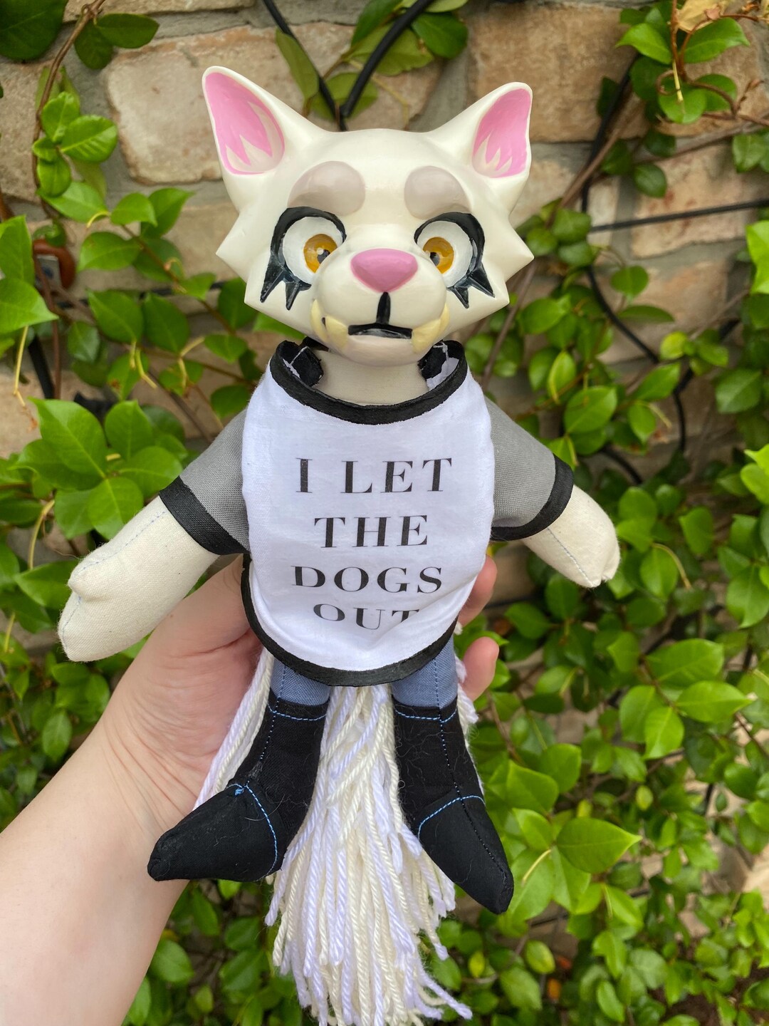 Arnulf - Colorful and Customizable Wolf Doll - Etsy