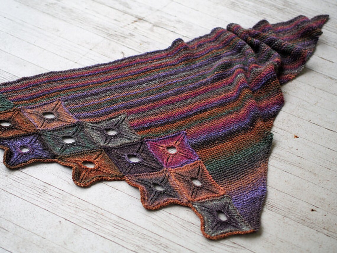 Sikuli Shawl Hand Knitting Pattern Digital Download | Etsy