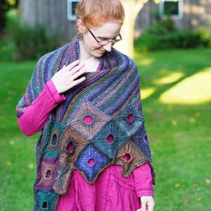 Sikuli Shawl Hand Knitting Pattern Digital Download - Etsy