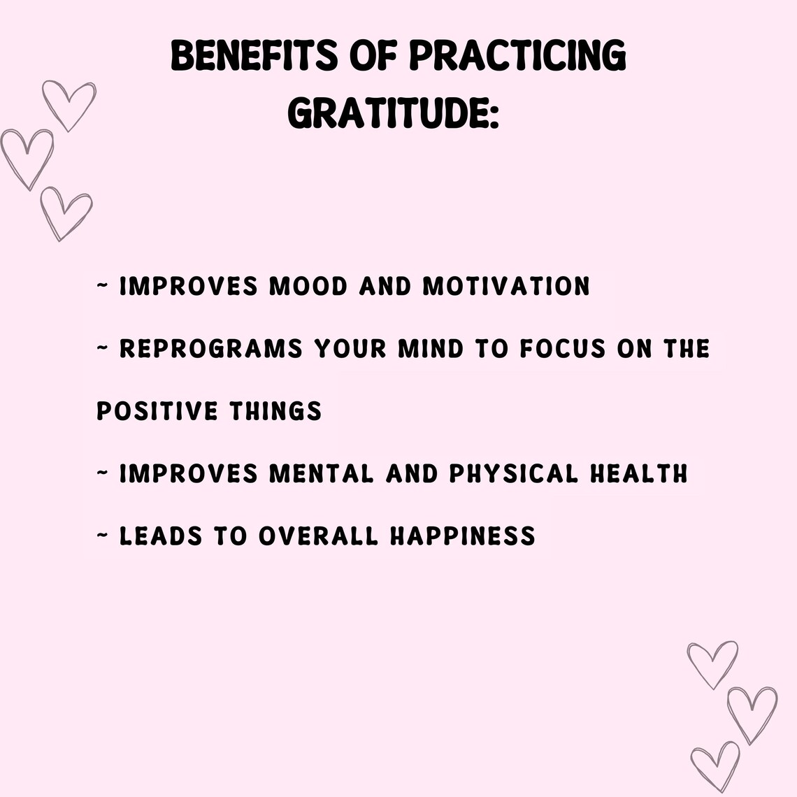 Daily Gratitude Worksheet, Mindfulness Journal Prompt Printable ...