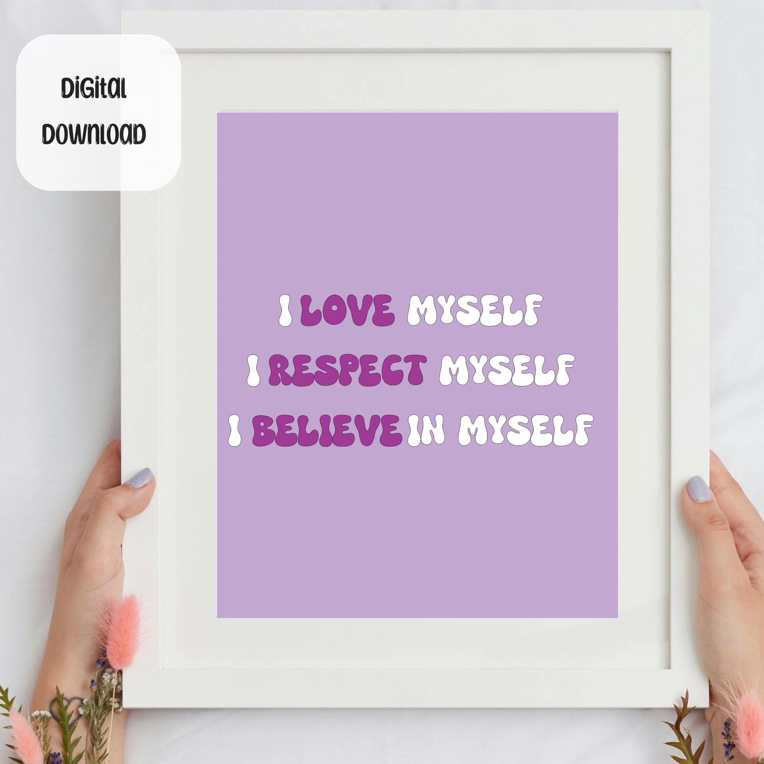 Positive Affirmation Wall Art for Kids Bedroom Decor Kids Classroom ...