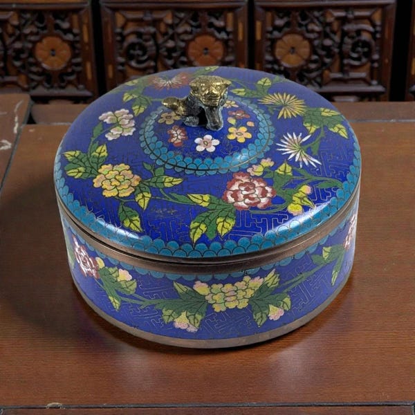 Cloisonne Box - Etsy UK