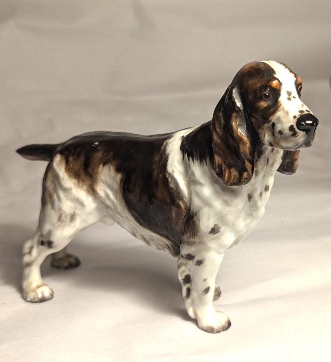 Gorgeously Detailed, Hand Painted Royal Doulton Vintage Springer ...