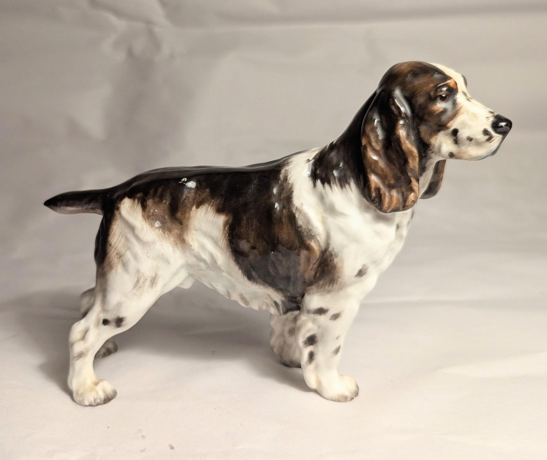 Gorgeously Detailed, Hand Painted Royal Doulton Vintage Springer ...