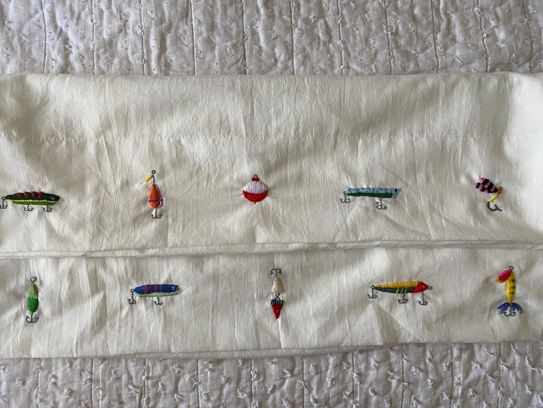 Fishing Lure Hand Embroidery Patterns - Etsy