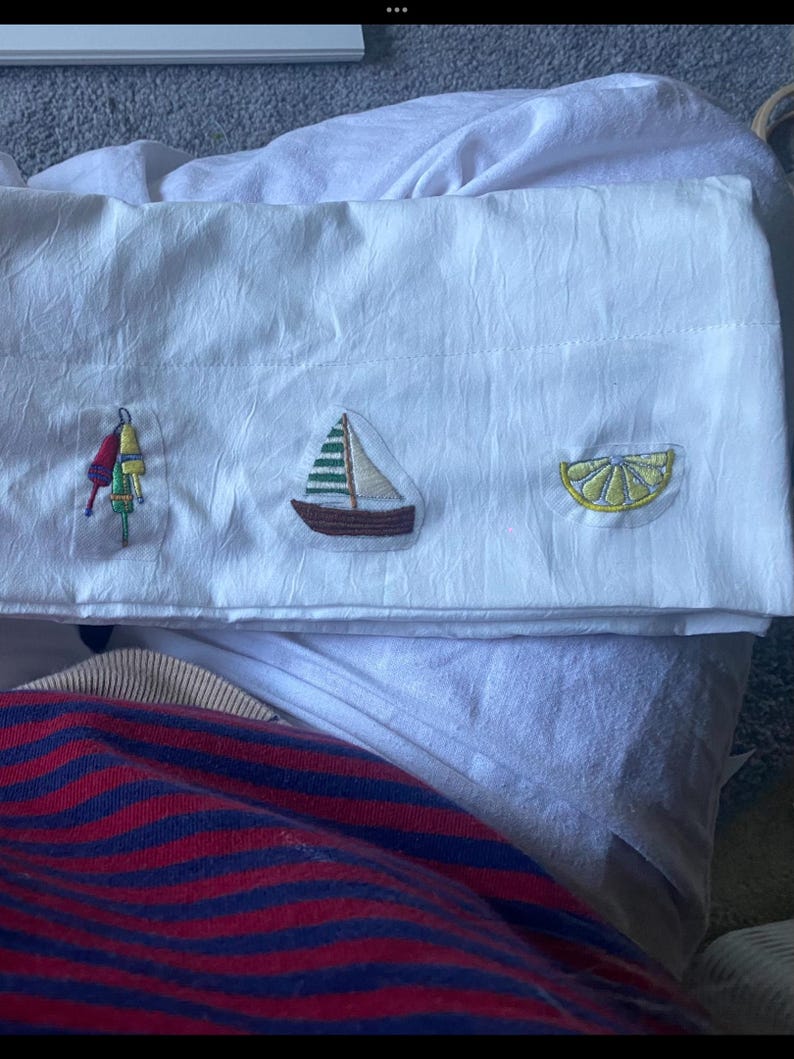 Summer Coastal Embroidery Pattern Pack - Etsy