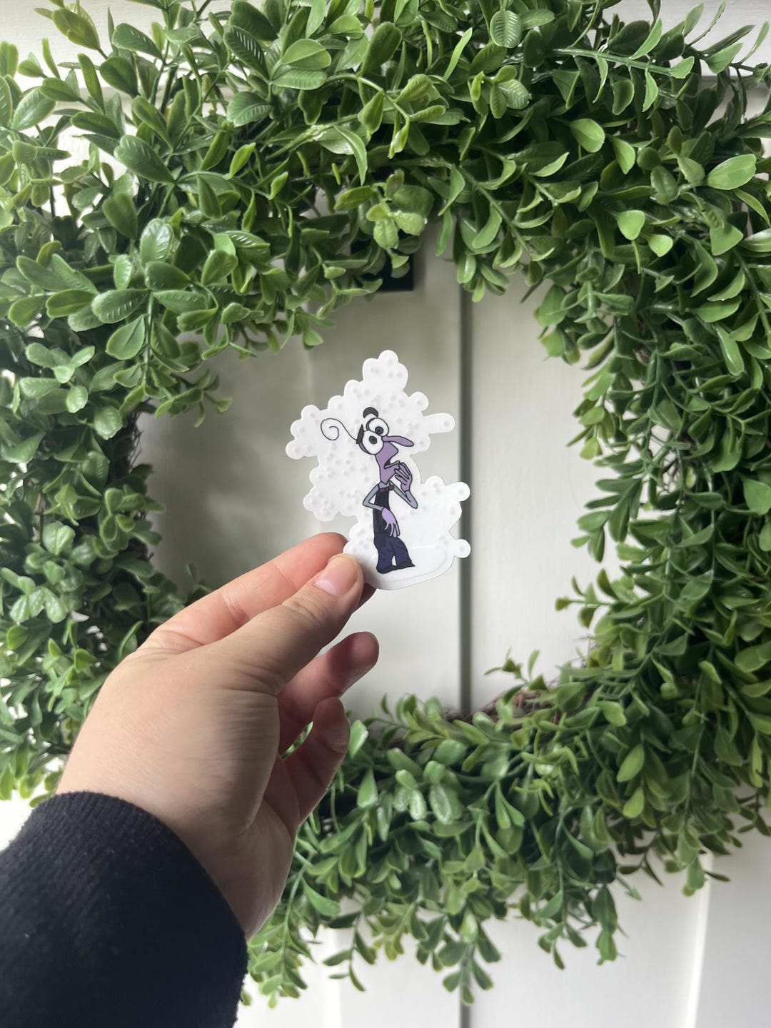 Inside Out FEAR Transparent Vinyl Sticker - Etsy