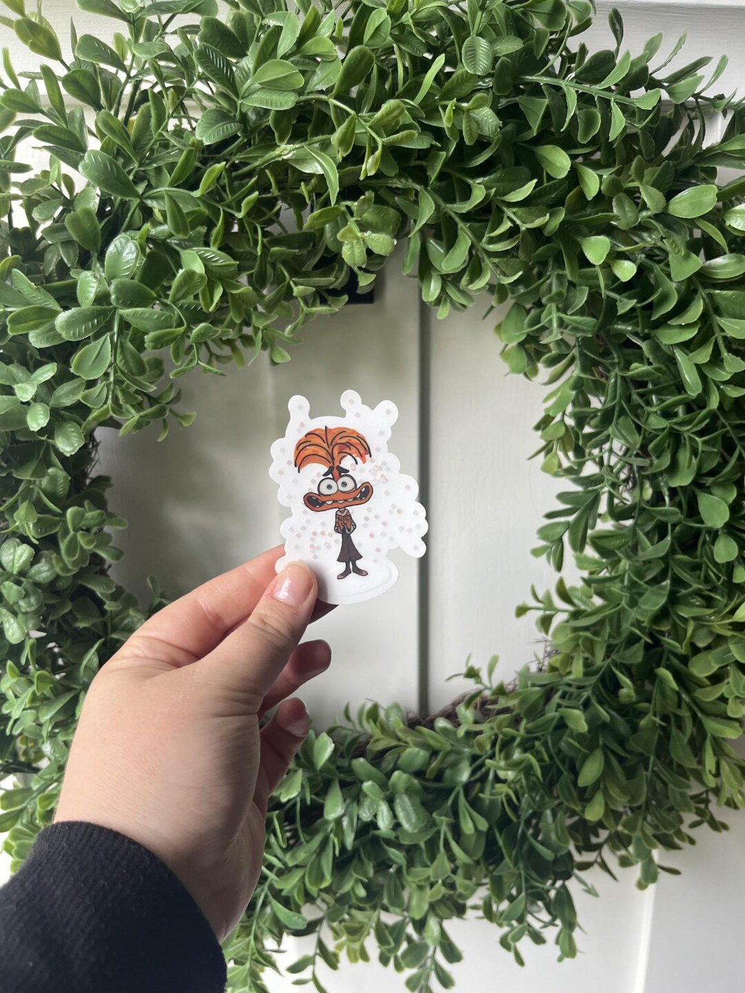 Inside Out ANXIETY Vinyl Transparent Sticker - Etsy