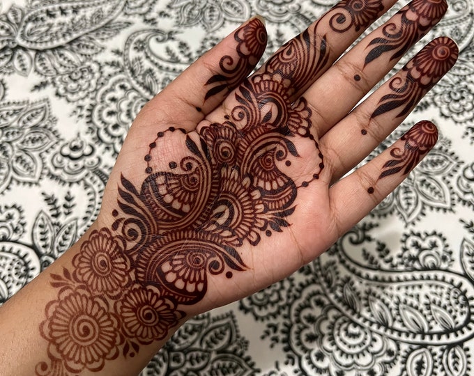 10-PACK 100% Natural Henna Cones Handmade Henna Botanica - Etsy