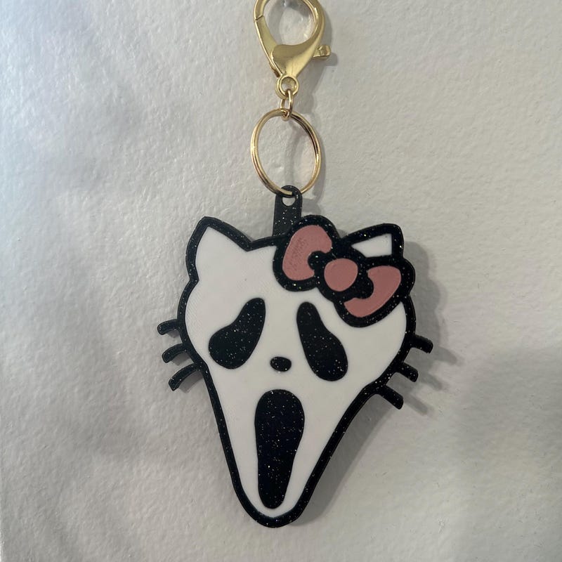 Kitty Ghostface - Etsy