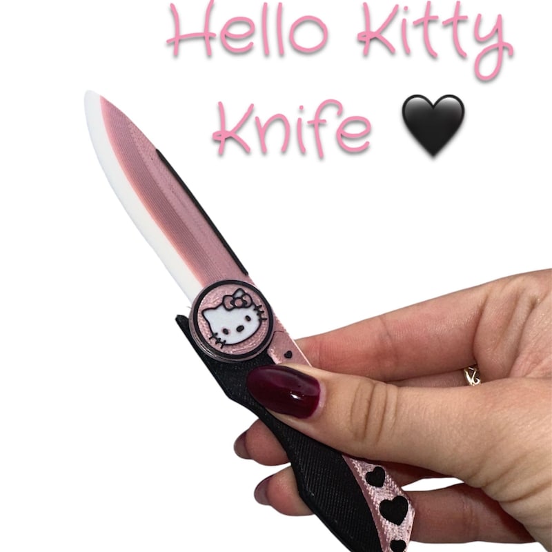 Hello Kittys Knife - Etsy