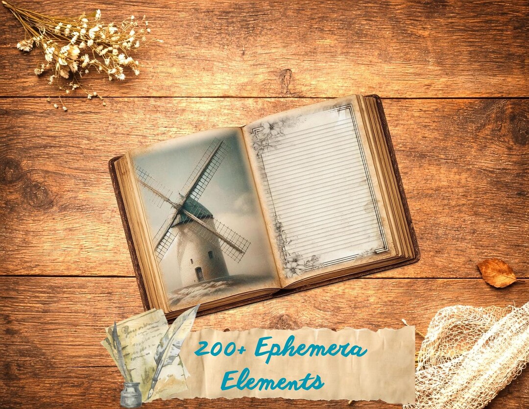 Farm Life Junk Journal Pages - Digital Life Papers & Printable Farm ...