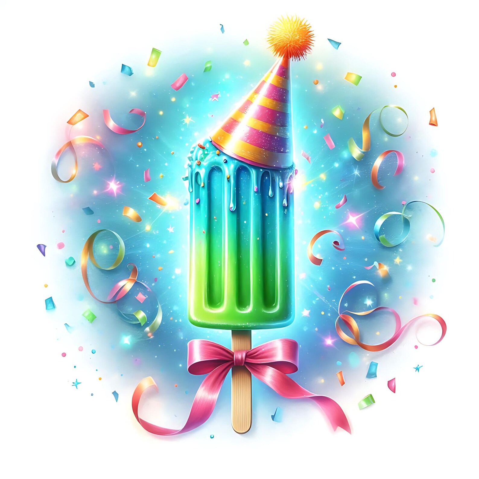 25 Popsicle Clipart PNG Set: Cute Popsicle PNG Summer Treats Popsicle ...